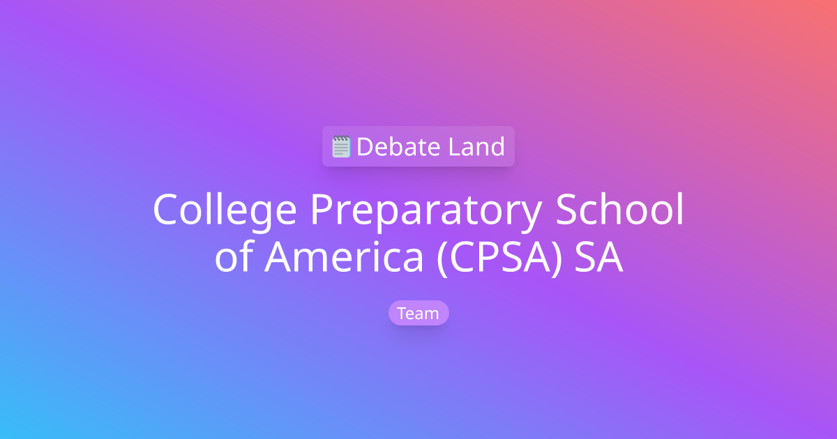 2024 Illinois JVLD Debate Rankings | College Preparatory School of ...